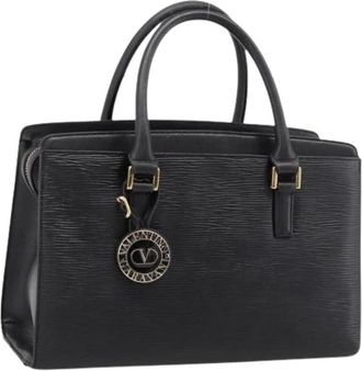 Valentino Sac &agrave; main vintage Pre-owned - Femme - Pre-owned - Noir - Taille: ONE Size