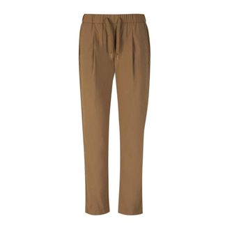 Herno Einfarbige technische Jogginghose - - Trousers - Damen - Braun - 2XL