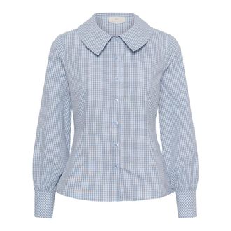 Kaffe Chemise Kacolette - Femme - Blouses et Chemises - Bleu - Taille: 44 FR