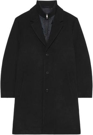 Calvin Klein Manteau droit col montant zipp&eacute;