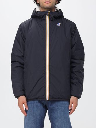 K-Way Coupe-vent en nylon doubl&eacute; polaire avec capuche