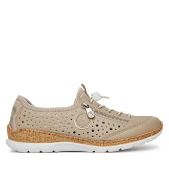 Rieker Sneakers Rieker N42P6-62 Beige