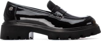 Xti Mocassins Femme Noir - Chaussures Confortables et polyvalentes - Mode d&eacute;contract&eacute;e - Mod&egrave;le 14442601 (Taille40)