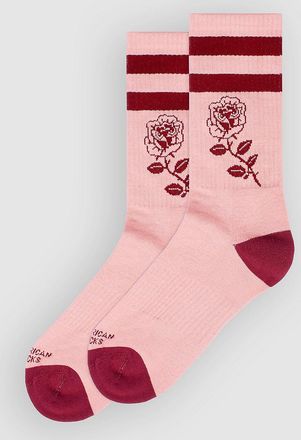 American Socks Rose - Mid High Socken pink