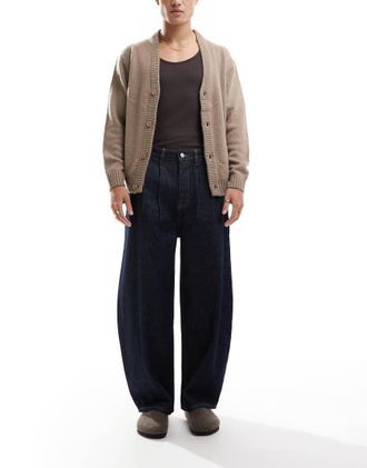 Cotton On Weite Ballon-Jeans in Blau