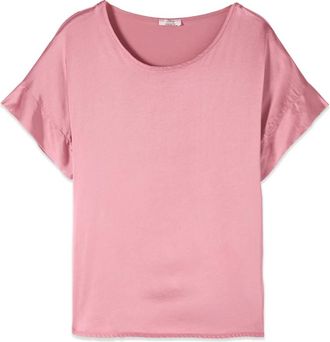 Oltre Femme, Blouses et Chemises, Rose, Taille: 44 FR Blouse en satin de viscose