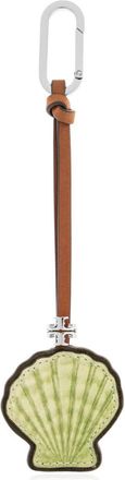 Tory Burch Femme, Accessoires, Vert, Taille: ONE Size Porte-cl&eacute;s en forme de coquillage