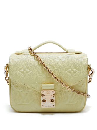 Louis Vuitton sac porté épaule Micrometis pre-owned - Jaune