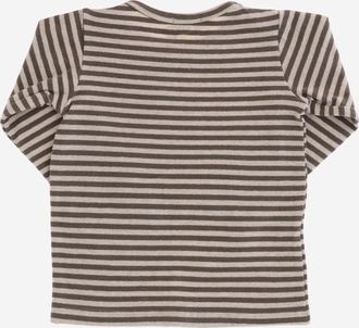 1+ in the family Boys Striped Stretch Cotton Sweater Multicolour