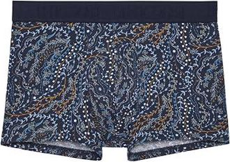 HOM Homme Fontainebleau Boxer Shorts, Imprimé Lianes Végétales Fond Marine, XL EU