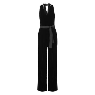 PESERICO Damen, Jumpsuits & Playsuits, Schwarzk, XSGr&ouml;&szlig;e