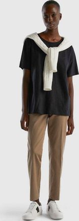 Benetton T-Shirt in cleaner Basic-Optik