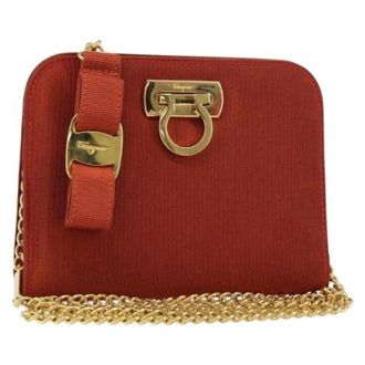 Ferragamo Pre-owned Nylon Schultertasche - - Pre-owned - Damen - Rot - ONE SIZE