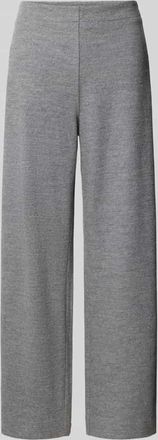 Lanius Wide Leg Pants aus Schurwolle-Mix mit elastischem Bund