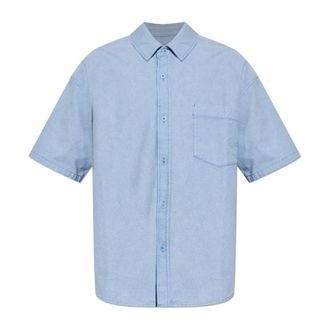 American Vintage Herren, Shirts, Blau, M/LGr&ouml;&szlig;e