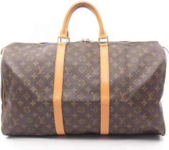 Louis Vuitton unisex, Pre-owned, Brun, Taille: ONE Size Sac Week-end en Toile Pre-owned