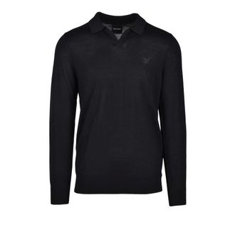 Lyle & Scott Homme, Pulls, Noir, Taille: L V-neck Tricots