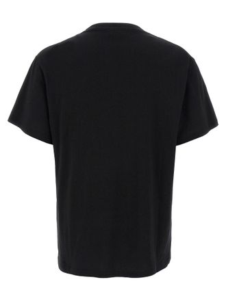 Alexander McQueen Mens Bicolor Cotton T-Shirt