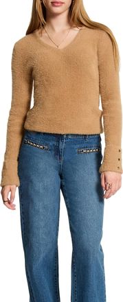 Morgan Pullover, Camel M, Medium
