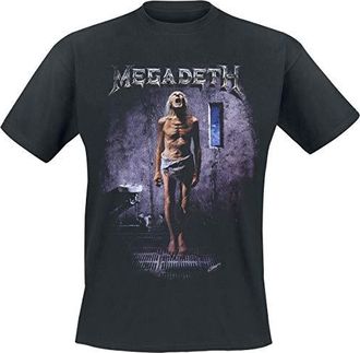 Live Nation T-shirt Homme Megadeth - Countdown - Noir (Black) - Medium