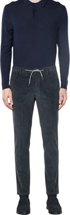 Mason's Pantalon Chino Jogger Milano - Homme - Pantalons - Gris - Taille: 3XL