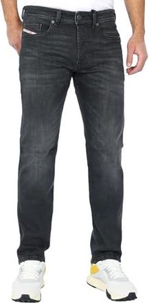 Diesel Jean stretch coupe droite fusel&eacute;e pour homme - Buster-X RM043, gris, 36W / 30L