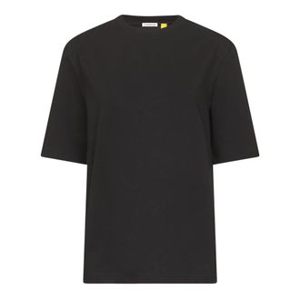 Moncler Ee72 T-shirt - - Tops - Damen - Schwarzk - XS