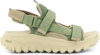 Moncler Homme, Chaussures, Vert, Taille: 45 EU Sandales Plates