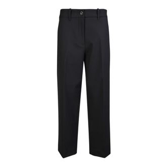 Nine In The Morning Schwarze Hose f&uuml;r Frauen - - Trousers - Damen - Schwarzk - W28