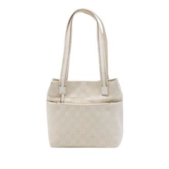 Gucci Sac bandouli&egrave;re en toile Pre-owned - Femme - Pre-owned - Beige - Taille: ONE Size