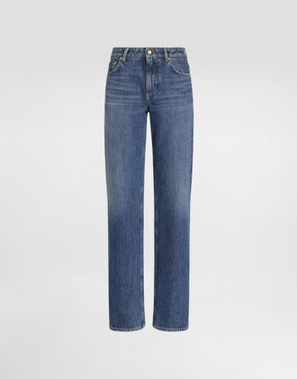 Dolce & Gabbana 5-pocket-denimhose Aus Denim - Frau Denim Mehrfarbig 40