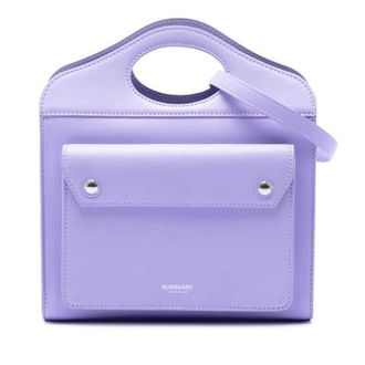 Burberry Sac bandouli&egrave;re Pre-owned - Femme - Pre-owned - Violet - Taille: ONE Size