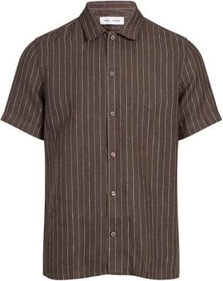 Sams&oslash;e & Sams&oslash;e Chemise col classique en lin