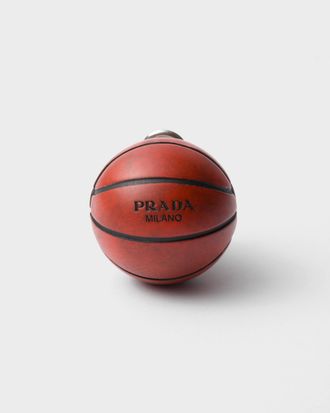 Prada Basketball-Ohrringe aus Metall