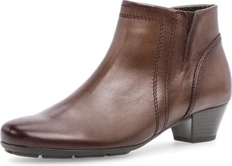 Gabor Damen Ankle Boots, Frauen Stiefeletten,Ultra-Light,Amazon,bequem-e,bequemlichkeit,breite,extra,fersen-Riemen,Sattel (Effekt),40.5 EU / 7 UK