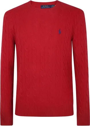 Polo Ralph Lauren Homme, Pulls, Rouge, Taille: 2XL Pulls &agrave; col rond