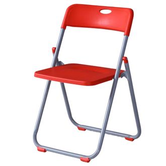 Generic Klapphocker Faltbar Klappst&uuml;hle Aus Kunststoff Tragbare B&uuml;rostuhl Metallgestell Aus Stahl 120 KG Hocker Klappbar f&uuml;r K&uuml;che, Esszimmer, Innen- und Au&szlig;e