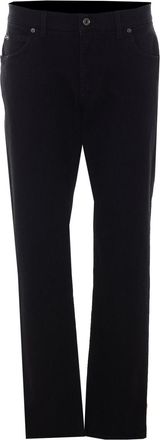 Dolce & Gabbana Straight Leg Jeans - Schwarz