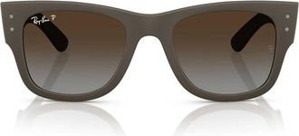 Ray-Ban unisex, Accessoires, Noir, Taille: 52 MM Mega Wayfarer Lunettes de soleil