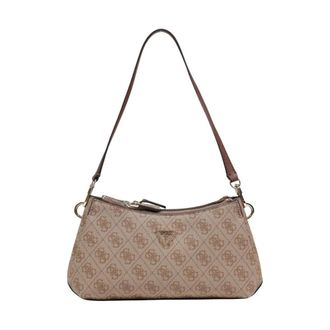 Guess Handtasche mit Rei&szlig;verschluss und Innentasche - - Bags - Damen - Beige - ONE SIZE