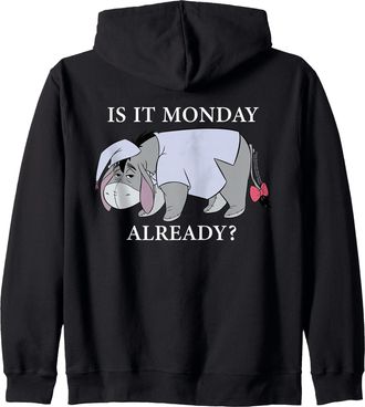 Disney Winnie the Pooh Eeyore Is it Monday Already? Funny Kapuzenjacke