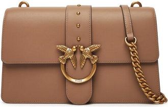 Pinko Handtasche Love One Classic ST.CL Al 25-26 PLTT 105857 A0F1 Beige