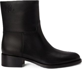 Ralph Lauren Kyle Bte Hl-Bottes-Bottines - Femme - Chaussures - Noir - Taille: 37 EU