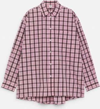 Arket Oversized-Hemd -Rosa