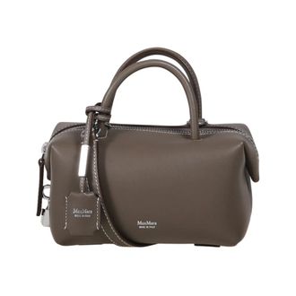 Max Mara Femme, Sacs, Brun, Taille: ONE Size Sac port&eacute; main Holdalls