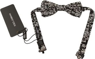 Dolce & Gabbana Mens Multicolor Floral Adjustable Neck Papillon Bow Tie (copy) Silk