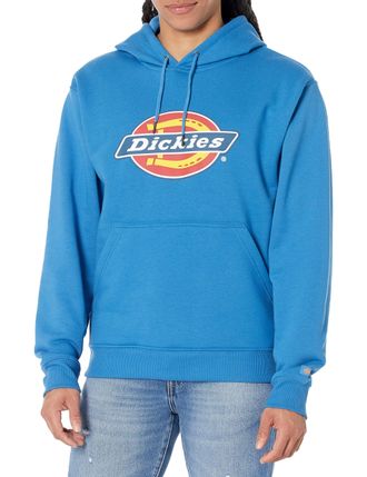 Dickies Herren Tricolor DWR Pullover Fleece Kapuzenpullover, Blau (Vallarta Blue), Medium