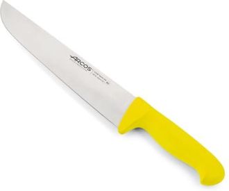 Arcos Fleischermesser mit Edelstahlklinge 250 mm - Professionelles Küchenmesser zum Schneiden von Fleisch, Fisch und Gemüse - Ergonomischer Griff aus Polyox