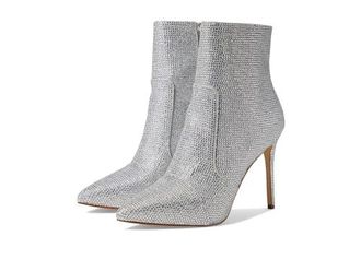 Michael Kors 40H3RUHE5D-040 RUE STILETTO BOOTIE Donna, SILVER EU 37