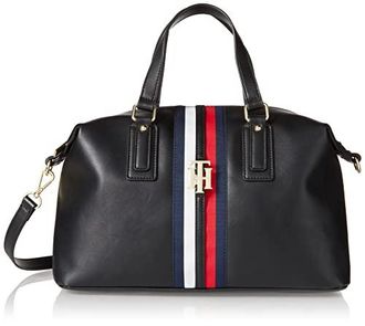Tommy Hilfiger Jaden Sac &agrave; bandouli&egrave;re pour femme, noir, One Size, Jaden Sacoche